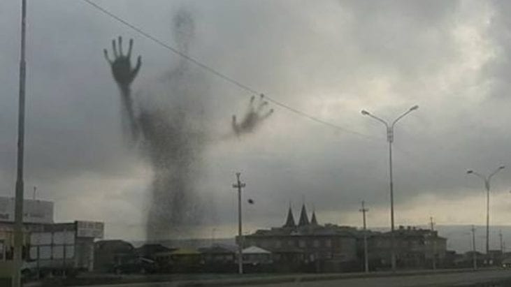 Mysterious "Ghostly Apparition" appears in Russia (Viral Photo) - The ...