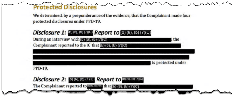 DoD IG Releases Final UAP Whistleblower Reprisal Report - The Black Vault