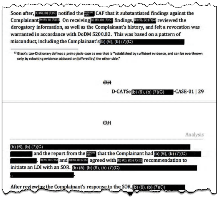 DoD IG Releases Final UAP Whistleblower Reprisal Report - The Black Vault